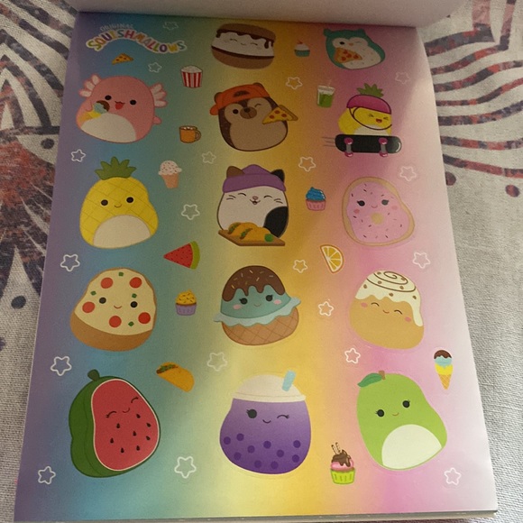 Kellytoy | Accessories | Squishmallows Yum Yum Stickers | Poshmark